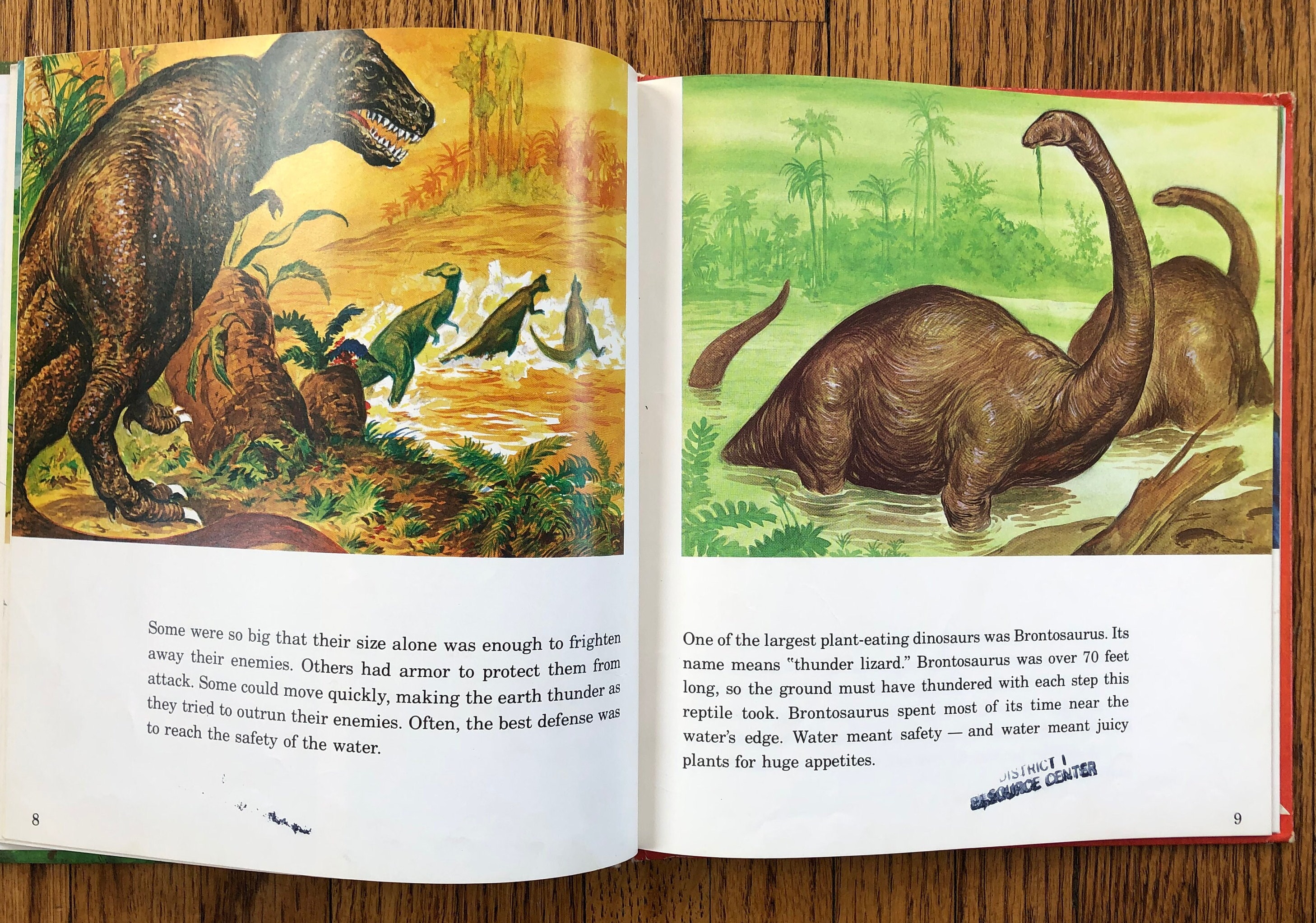 Vintage 80s Dinosaur Books Flying Dragons the Giant - Etsy