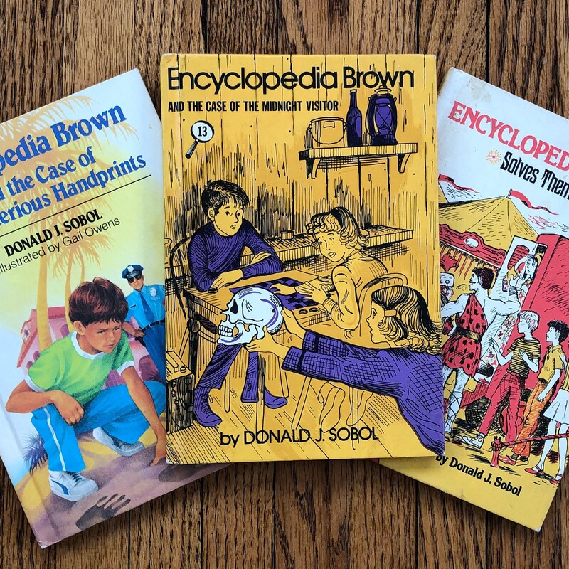 Encyclopedia Brown - Etsy