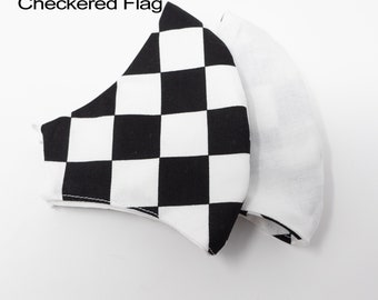 Checkered Mask | Etsy