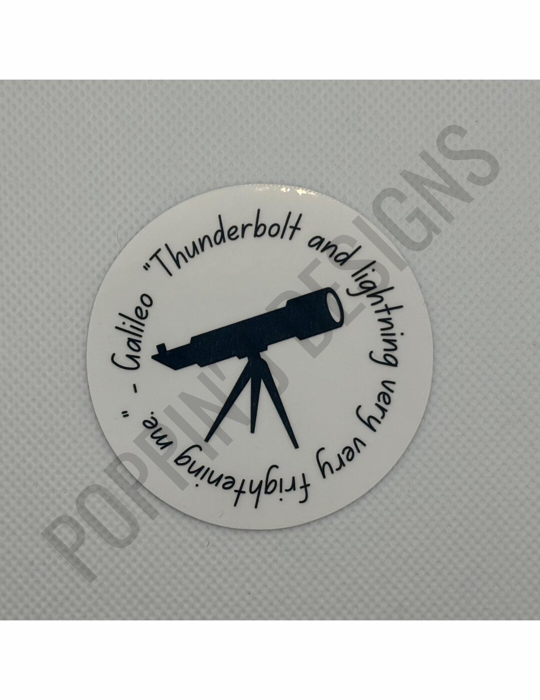 Galileo Thunderbolt and Lightning Sticker - Etsy