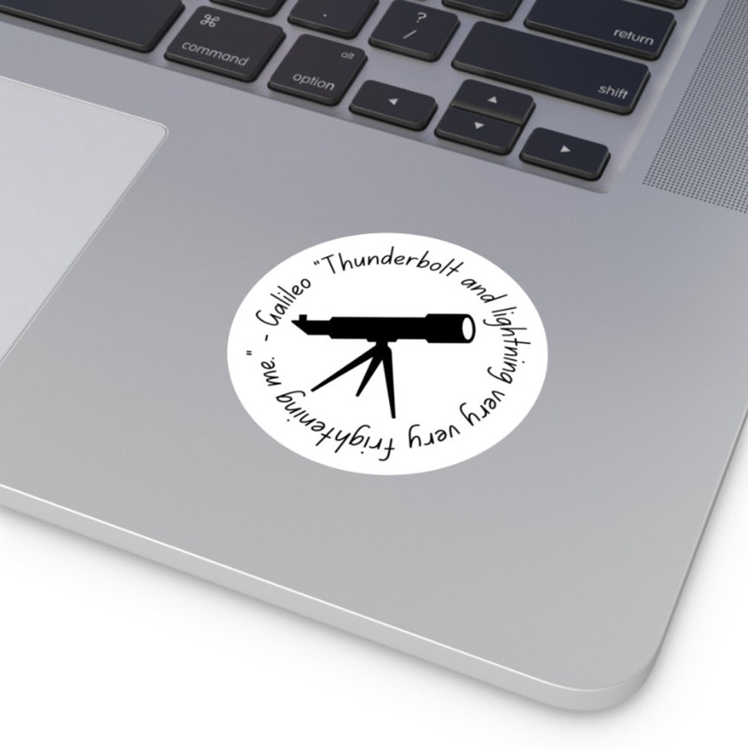 Galileo Thunderbolt and Lightning Sticker - Etsy