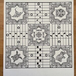 4 Player Fully Customized Pachisi Board - Etsy
