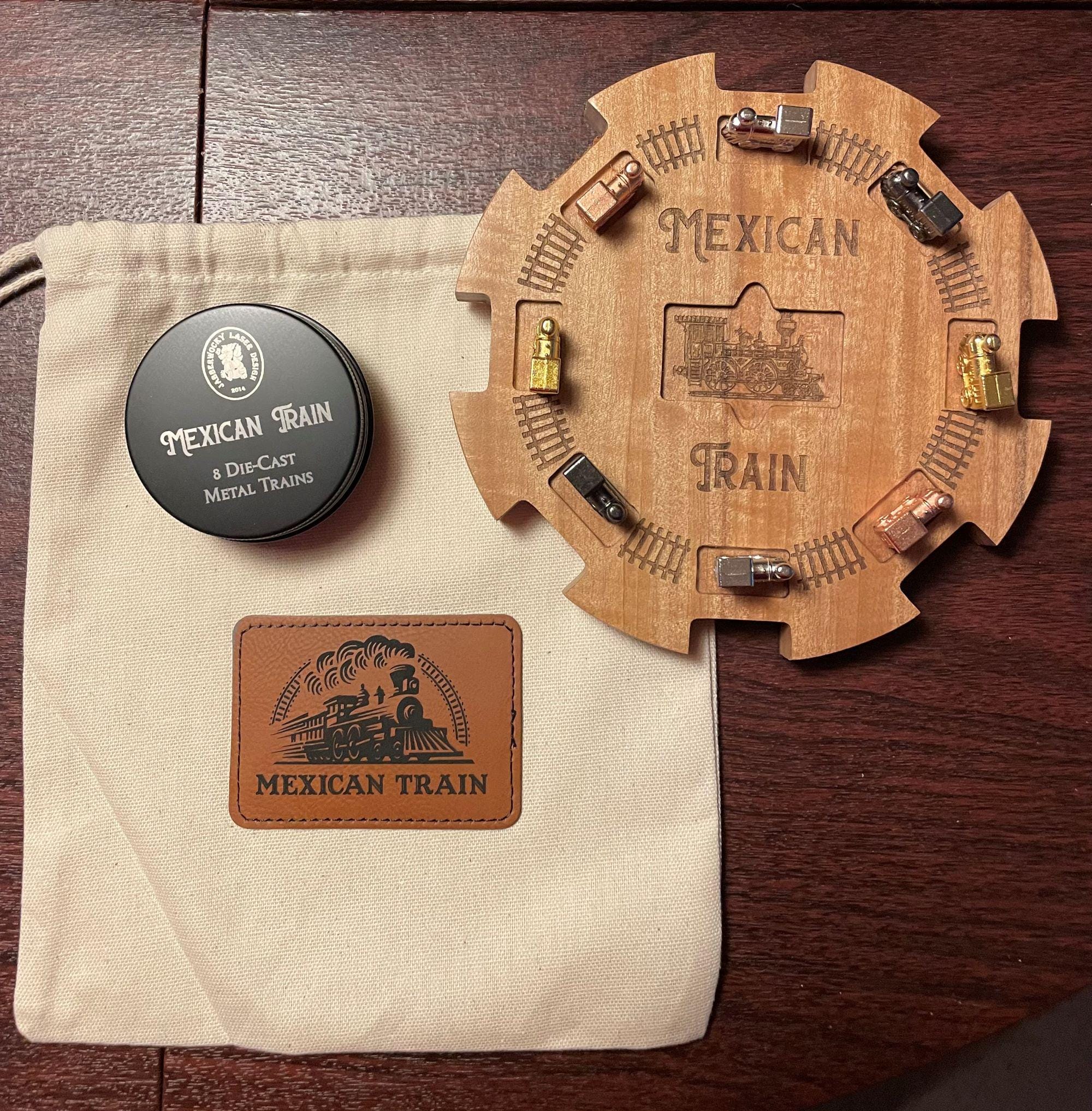 Mexican Train Hub & Tokens - Etsy