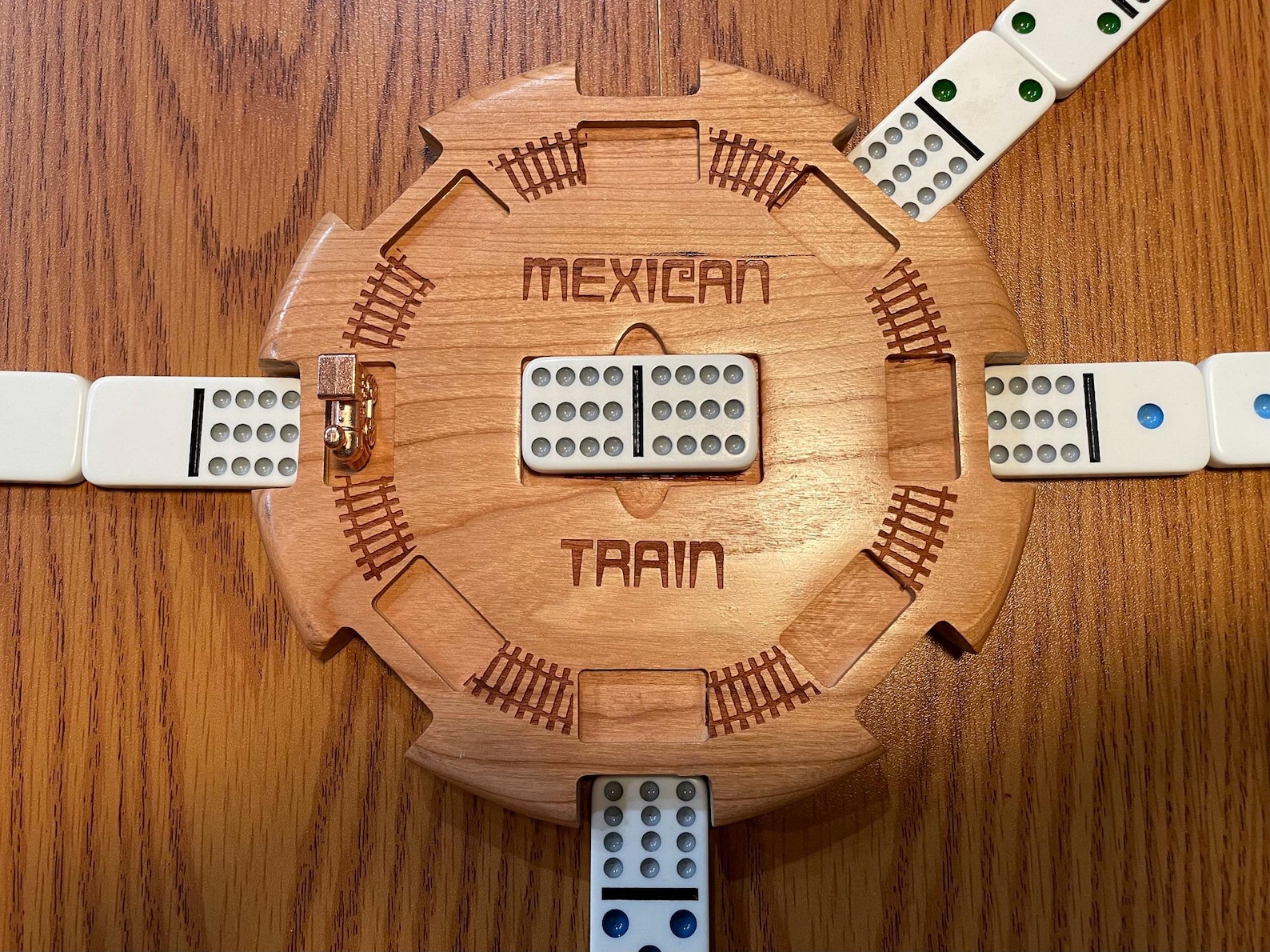 Mexican Train Hub & Tokens - Etsy