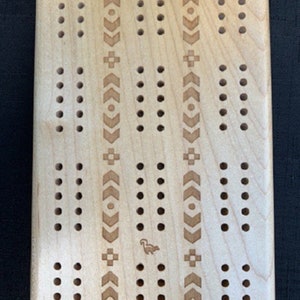 Custom Laser Engraved Cribbage Board - Etsy