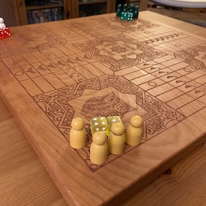 4 Player Fully Customized Pachisi Board - Etsy