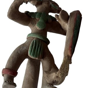 Pre -hispanic Ancient Jaina Mayan Style Clay Handmade Figure of ...