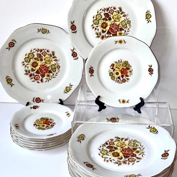 Bohemian Plate Set - Etsy
