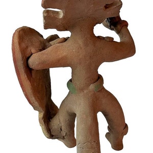 Pre -hispanic Ancient Jaina Mayan Style Clay Handmade Figure of ...