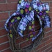Halloween Witch Bow, Halloween Bow for Wreath, Witch Bow for Lantern ...