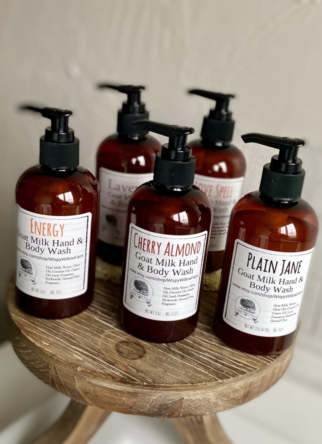 Goat Milk Hand & Body Wash- Liquid Soap - Etsy