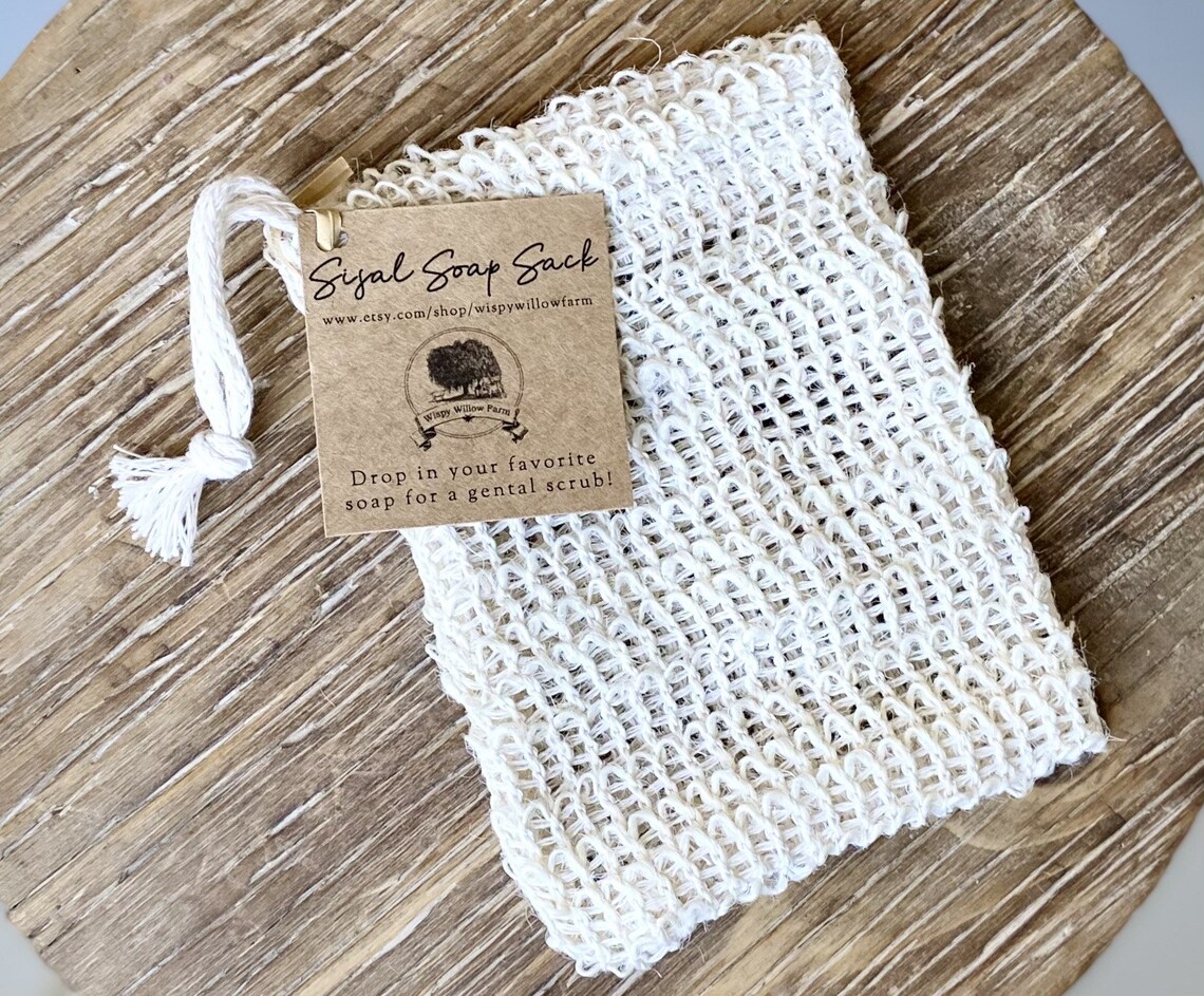Sisal Soap Sack - Etsy