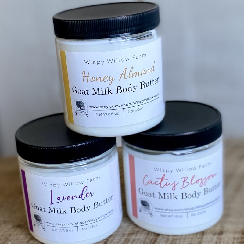 Goat Milk Lotions for Dry Skin - Etsy