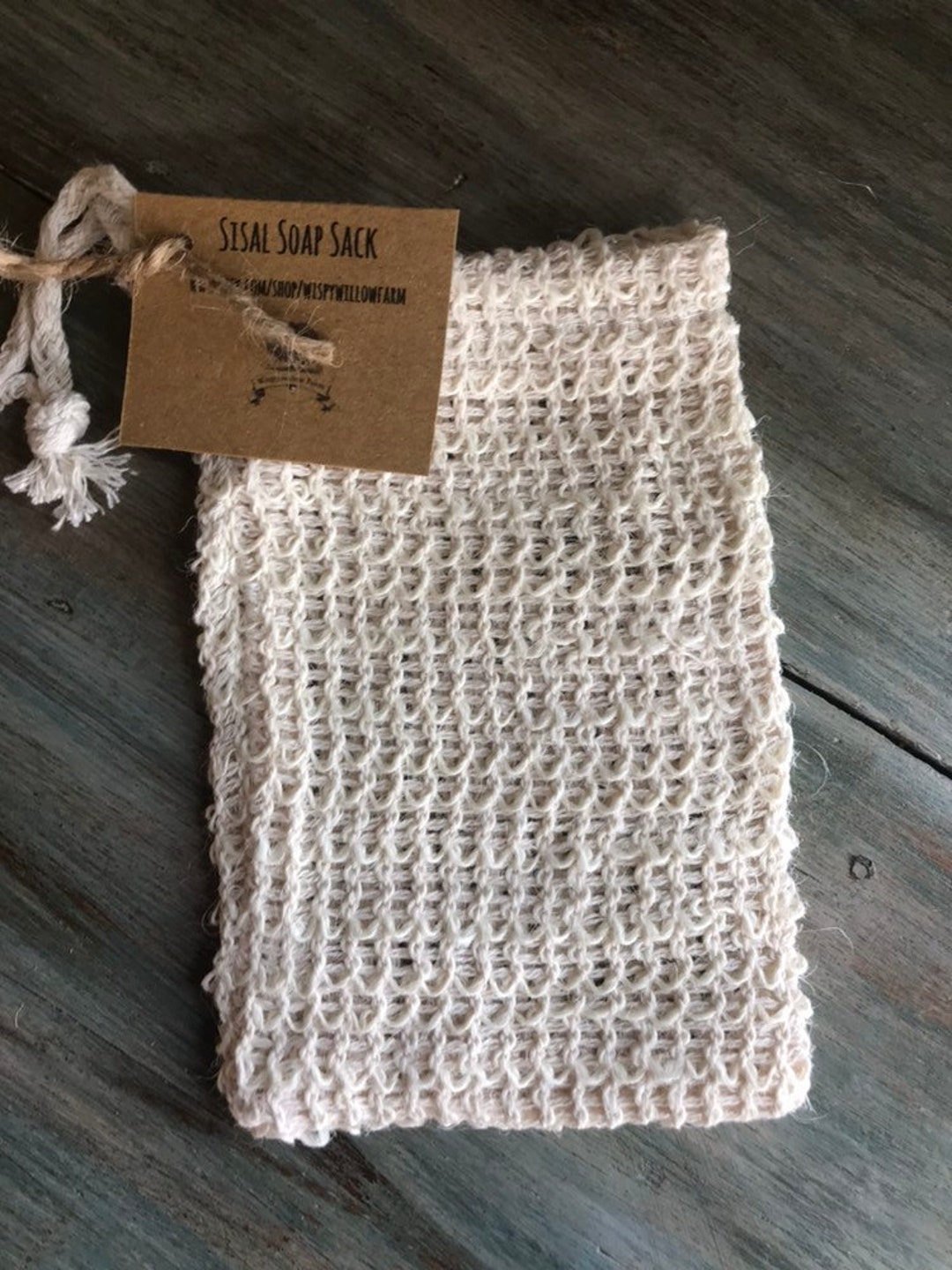 Sisal Soap Sack - Etsy