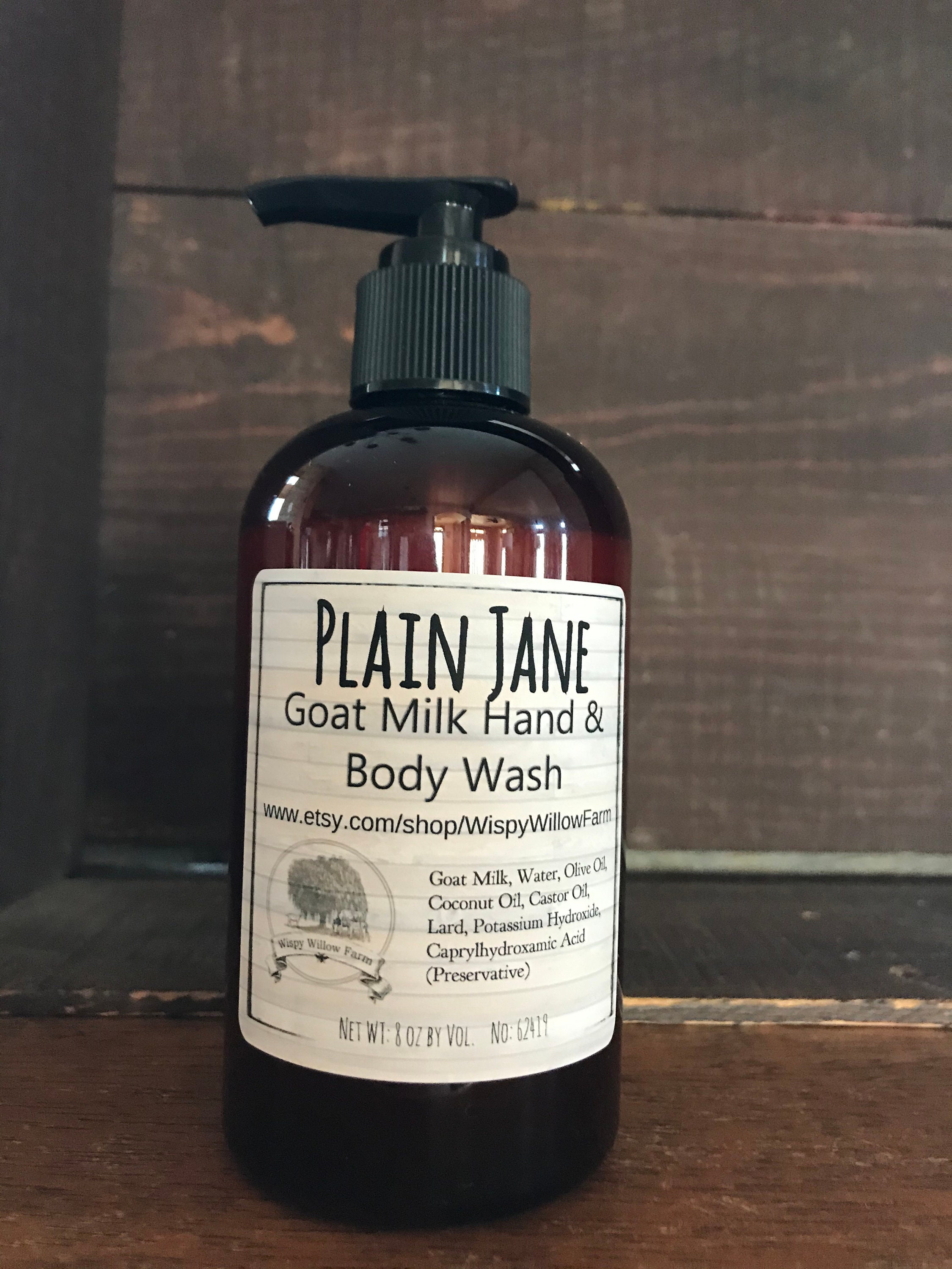 Goat Milk Hand & Body Wash Liquid Soap - Etsy