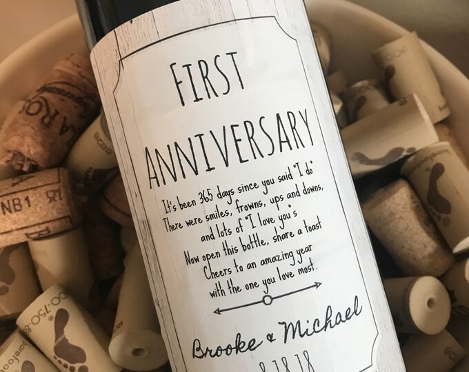 Wedding 4-pack Milestone Wine Labels, Wedding Gift Wine Labels ...