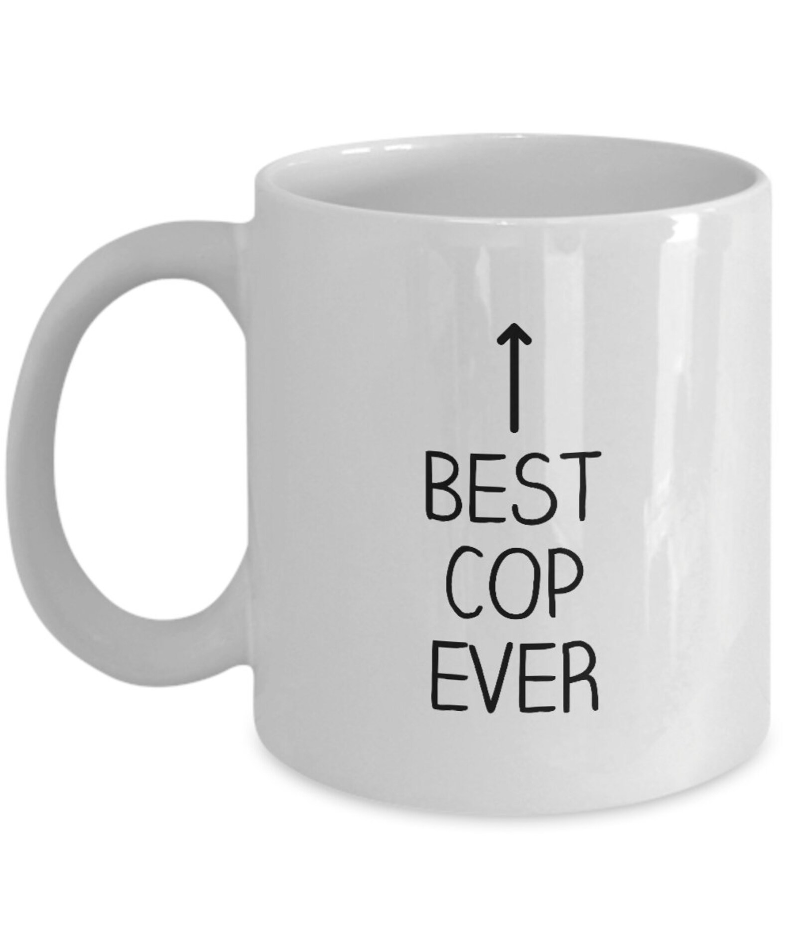 Cop Gift, Cop, Best Cop Ever, Police Officer, Coffee Mugs Tea Cup ...