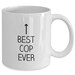 Cop Gift, Cop, Best Cop Ever, Police Officer, Coffee Mugs Tea Cup ...