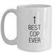 Cop Gift, Cop, Best Cop Ever, Police Officer, Coffee Mugs Tea Cup ...