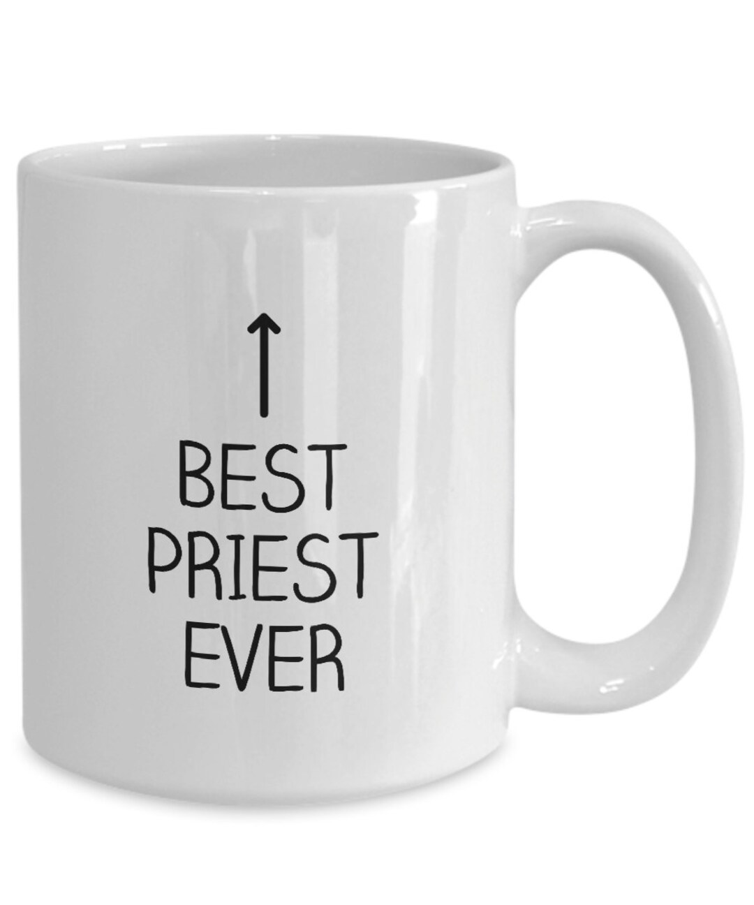 Priest Gift, Priest, Best Priest Ever, Coffee Mug, Tea Cup, Christmas ...