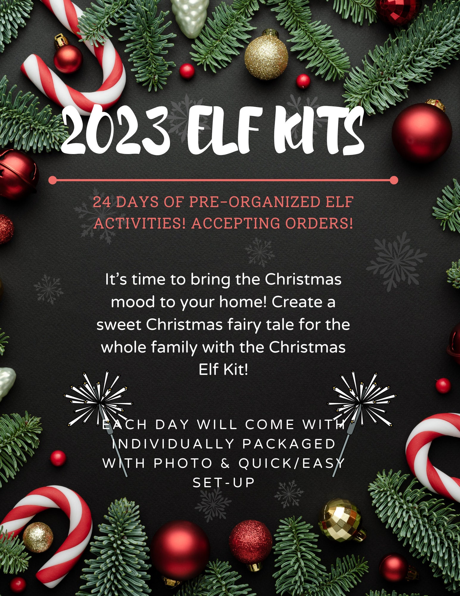 2023 Elf Kits-new Elf Antics Individually Packaged - Etsy