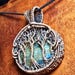 Labradorite Trees Pendant - Etsy
