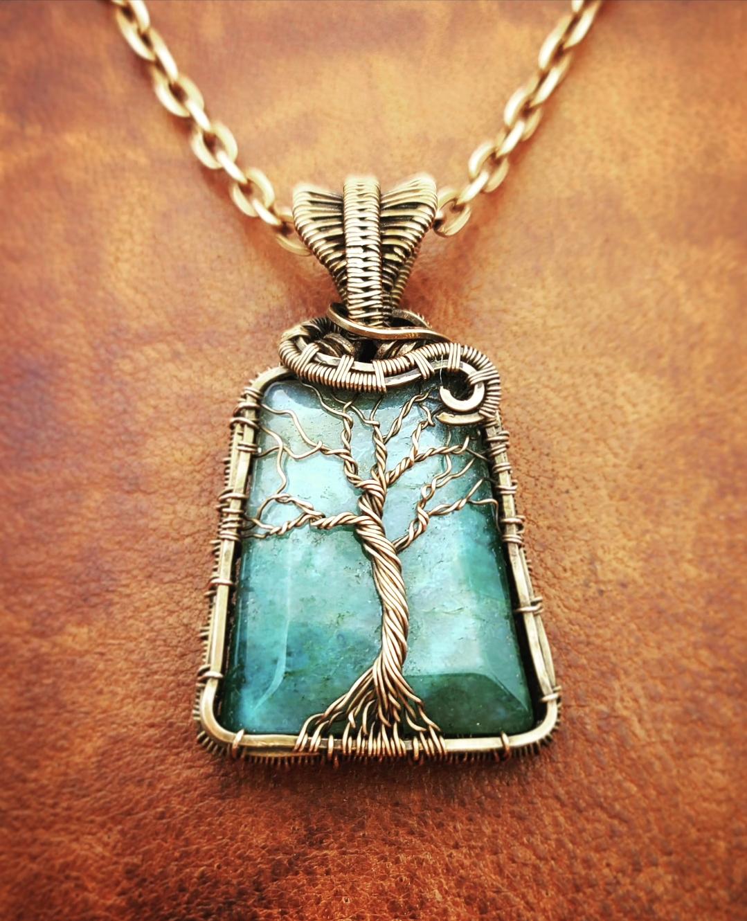 Double-sided Lightning Tree Pendant. - Etsy