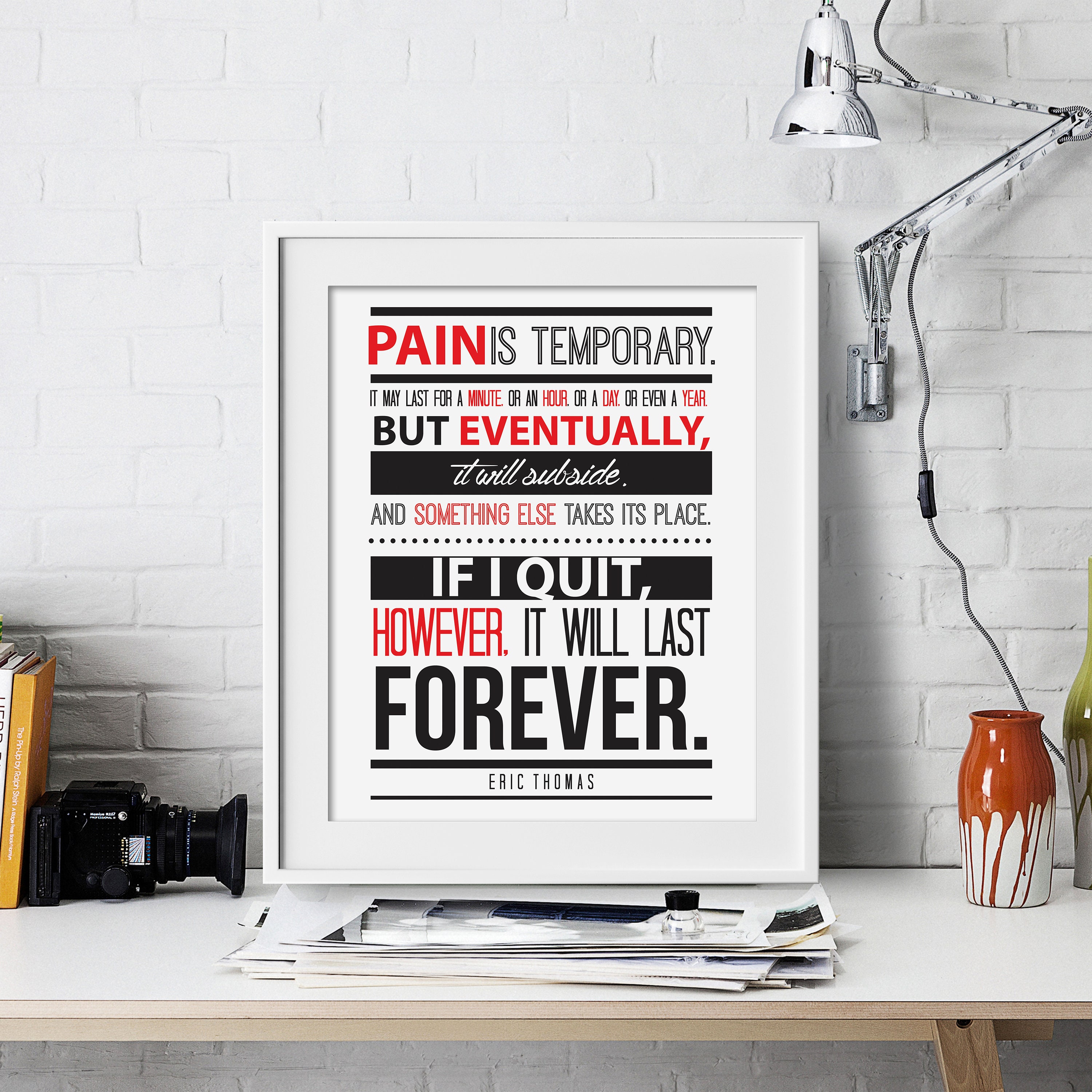 Eric Thomas Pain Is Temporary