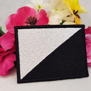 Anarchist anarcho-syndicalism Flag Embroidered Patch. Iron - Etsy