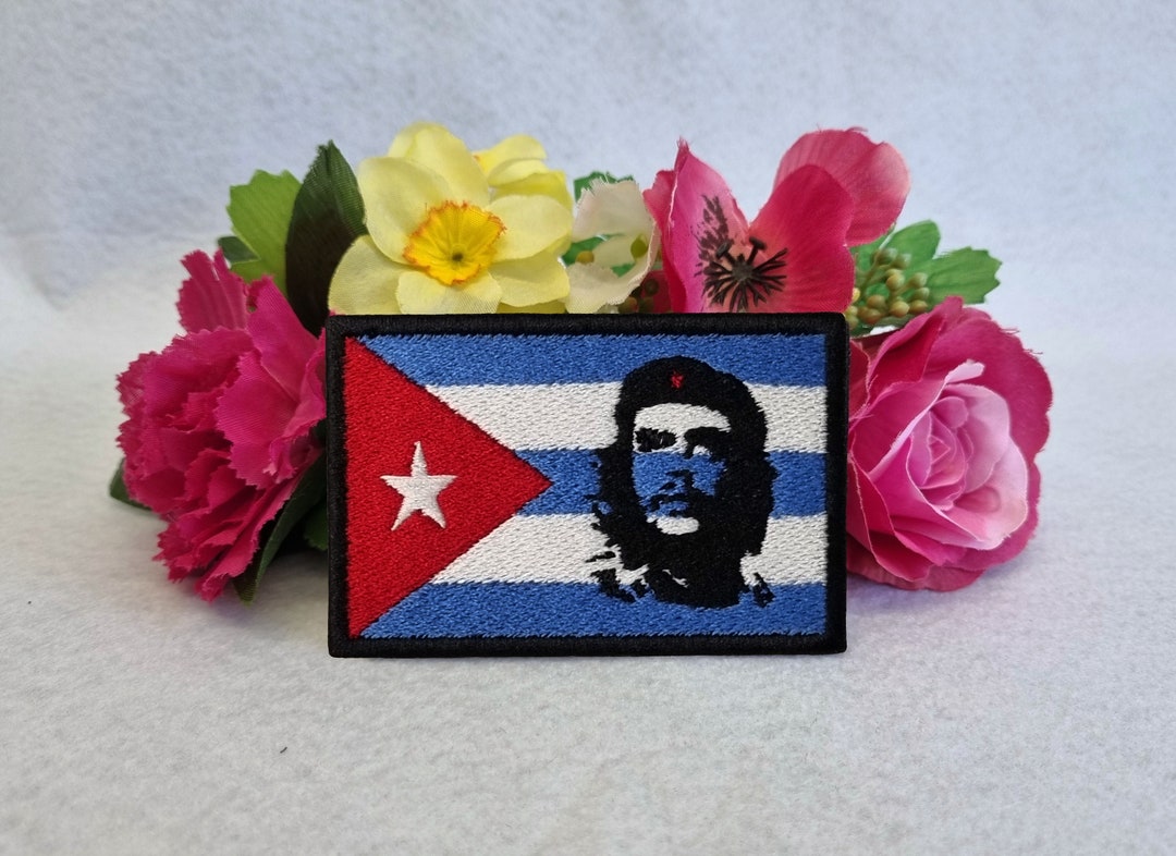 Che Guevara - Cuba Flag Patch. Iron on - Velcro - Sew On! - Etsy
