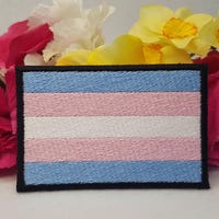 Trans Dog Patch Sew or Glue On - Etsy