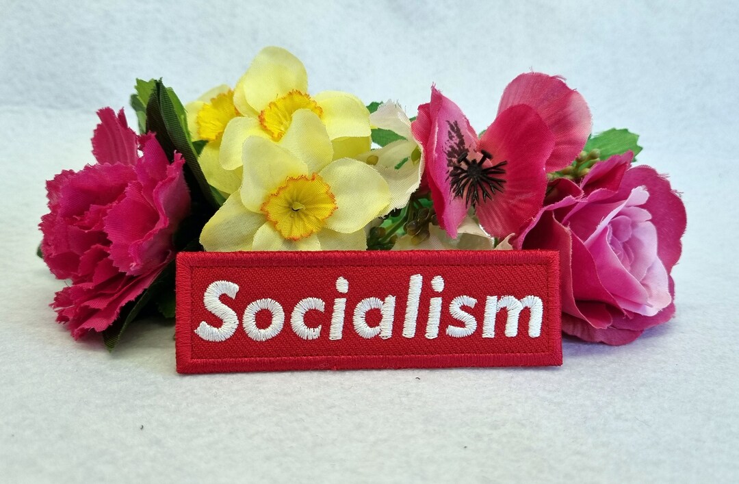 Socialism Embroidered Patch. Iron On, Velcro or Sew on Options ...
