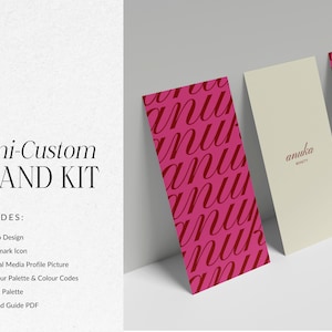 Semi-custom Branding Kit | Logo & Brand Identity - Etsy