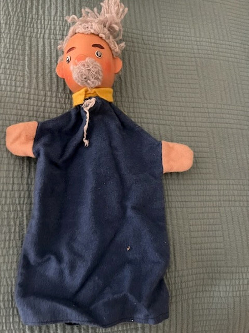 Vintage German Handpuppet - Etsy