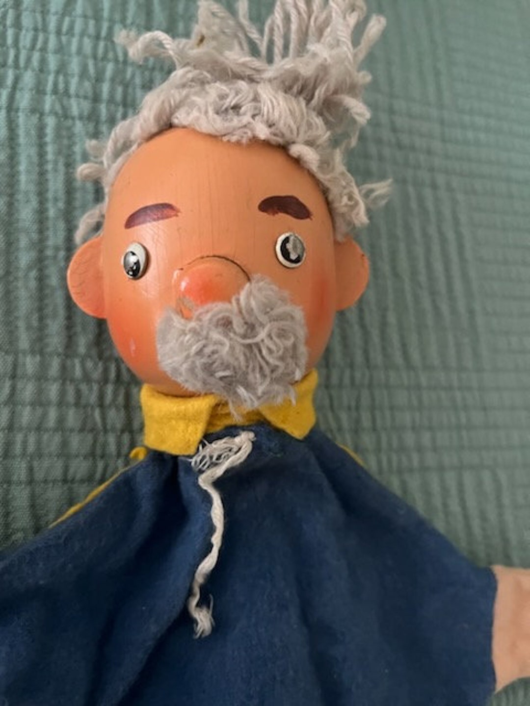 Vintage German Handpuppet - Etsy