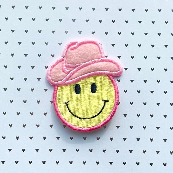 Smiley Face Cowgirl Patch Nashville Cowgirl Patch - Etsy