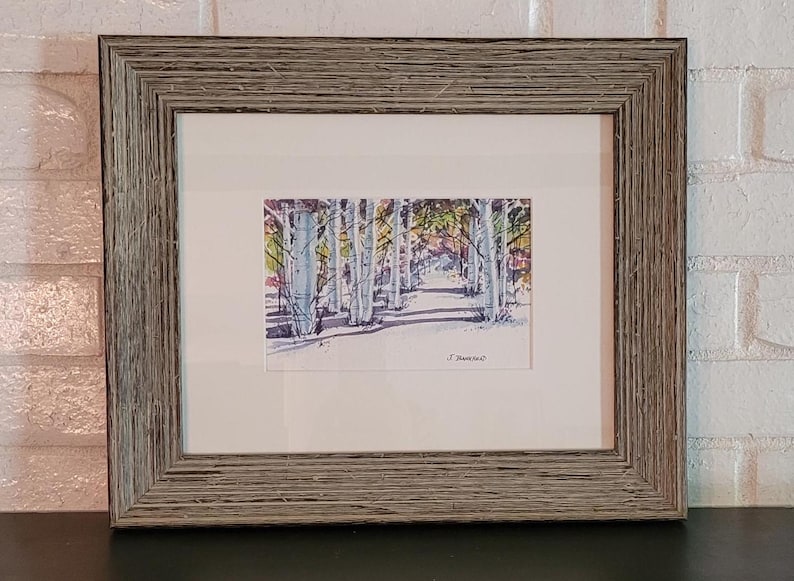 Vintage Original Landscape Watercolor Painting by American Artist Joe ...