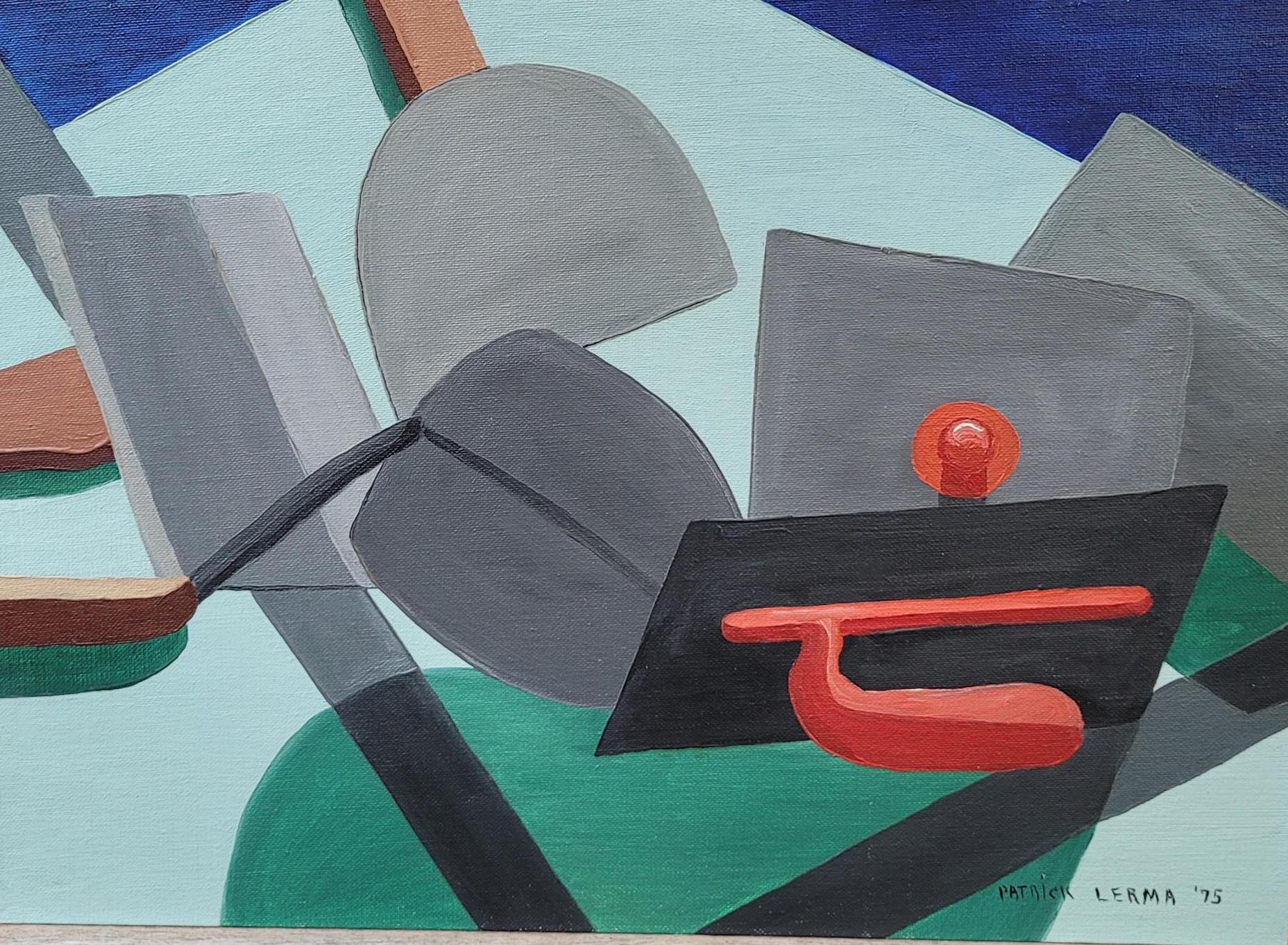 Vintage Original Oil Painting on Canvas Board Artist Patrick Lerma ...