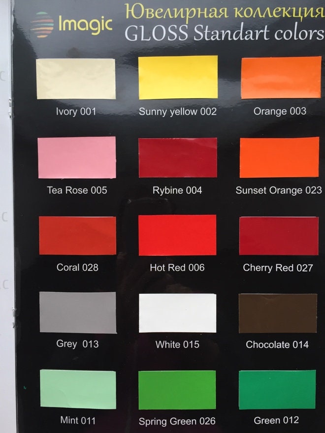 Set of 63 Colors Enamel. 77 Pcs 2 Kg Powder of Enamel. - Etsy