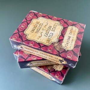 Playing Cards- Invasive Insects of Eastern United States - Etsy