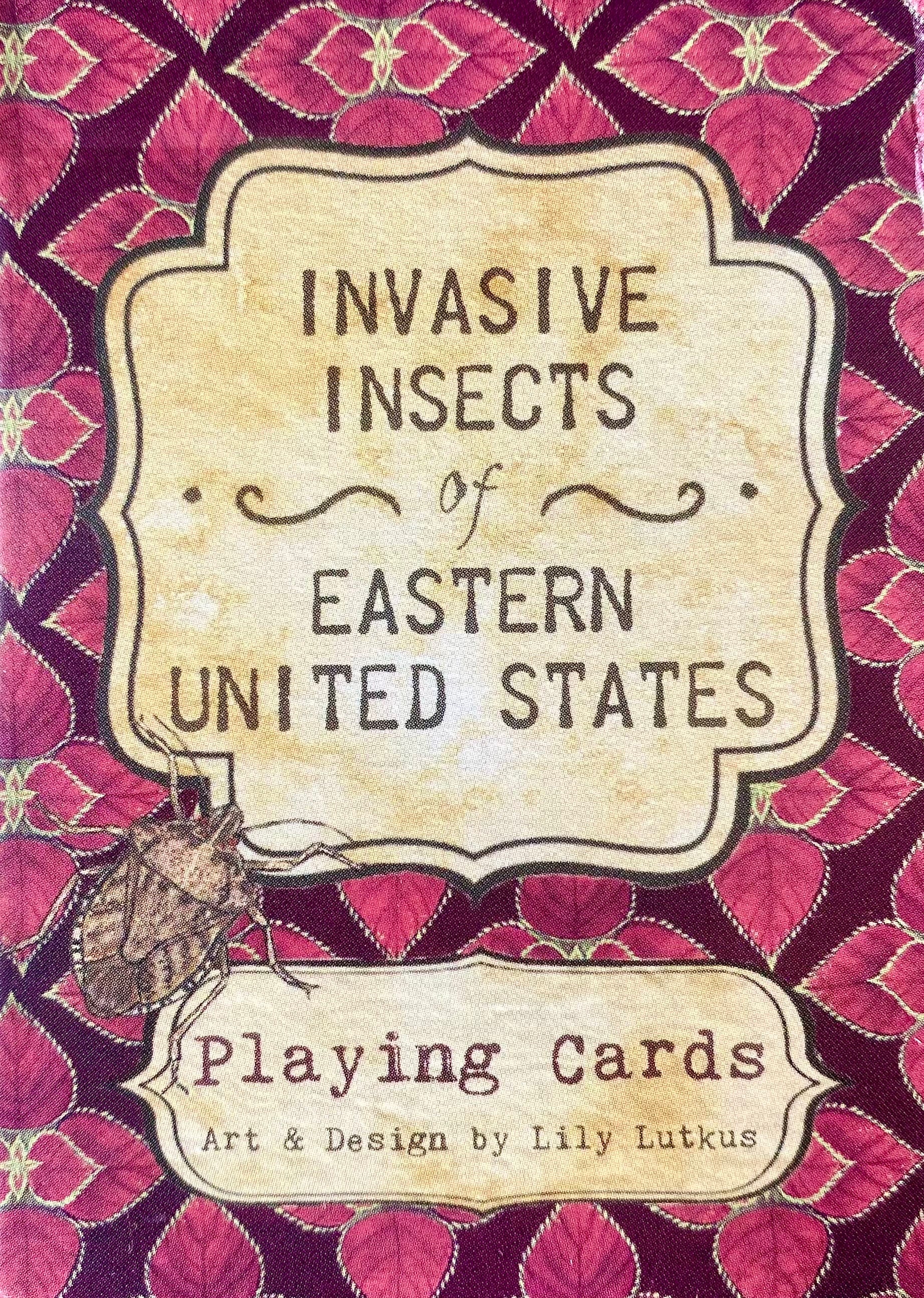 Playing Cards Invasive Insects of Eastern United States - Etsy
