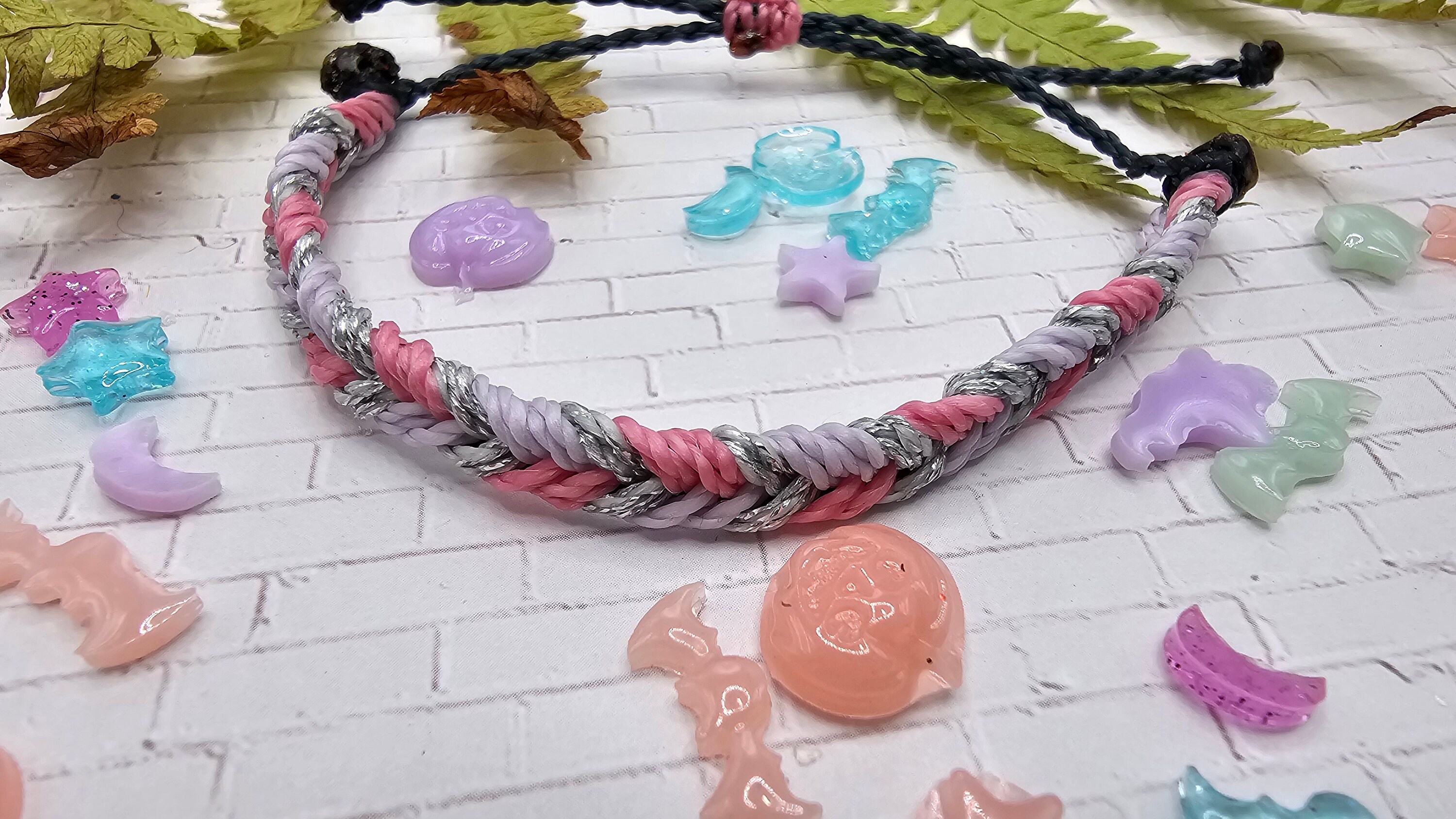 Whimsigoth Style Pack | Kawaii Pastel Gothic Waterproof Cord Friendship ...