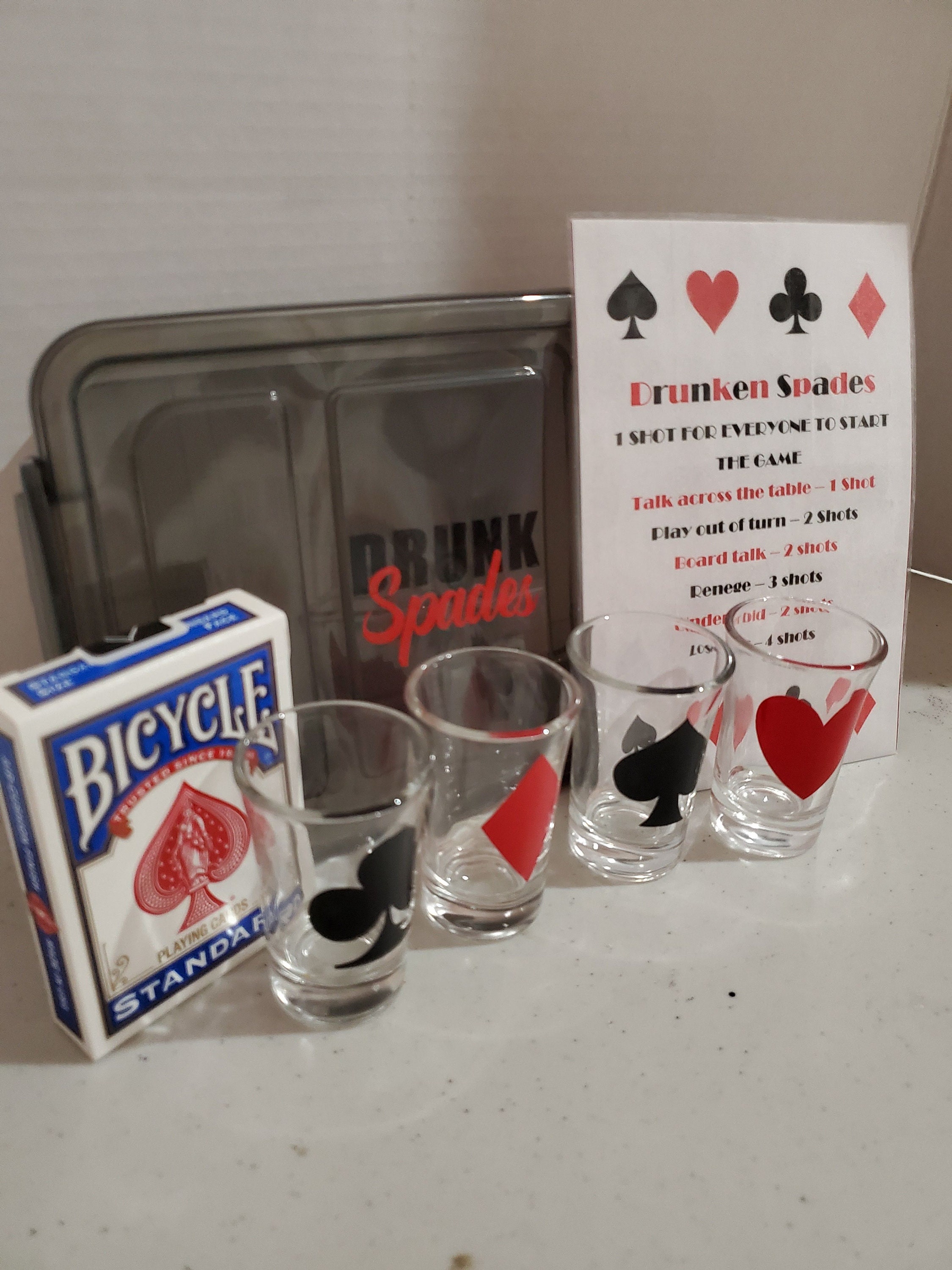 Shot Glass Game Sets - Etsy