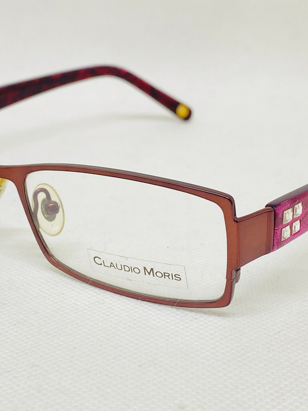CLAUDIO MORIS Cmv 104 R 54 17 140 Vintage Glasses DEADSTOCK - Etsy Hong ...