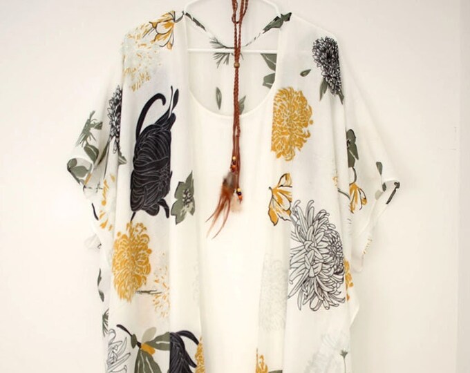 Silk Ruana Hand Dyed Extra Large Hand Painted Cape - Etsy