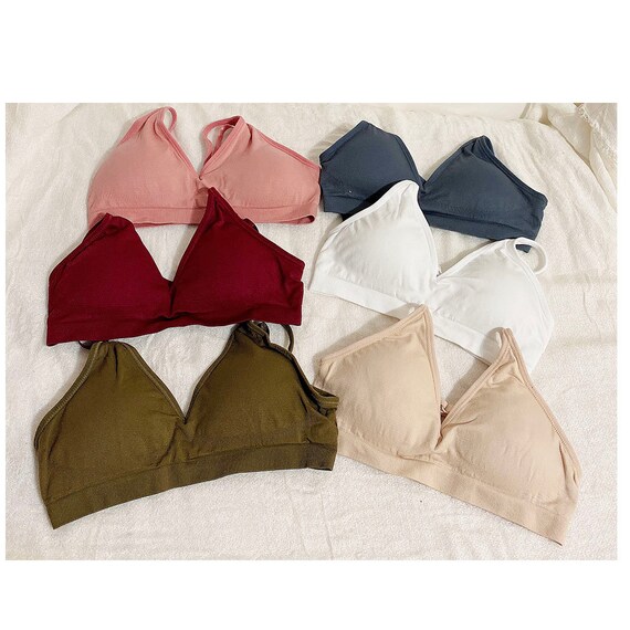 Small Size Bra Womens Seamless Bralette Crop Top Breathable - Etsy