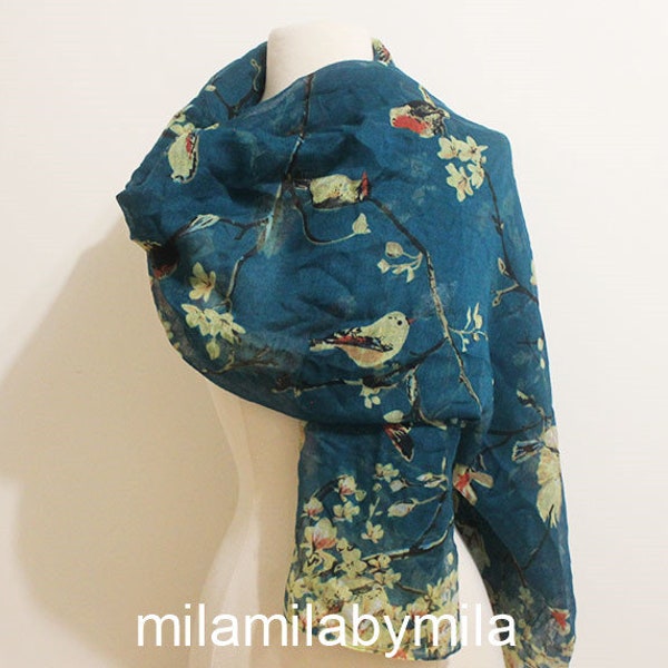 Bird Scarf - Etsy