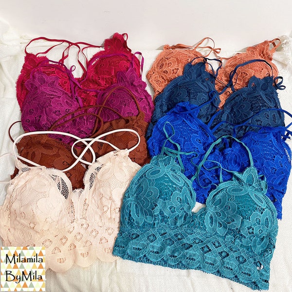 Lace Bralette - Etsy