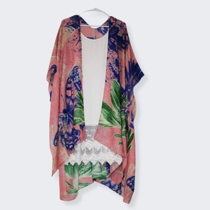 Boho Long Kimono Duster With Boho Print - Etsy