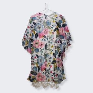 Boho Long Kimono Duster With Boho Print - Etsy